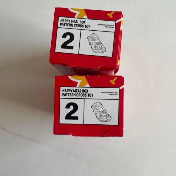 McDonald's | Toys | Set Of 2 224 Mcdonalds X Crocs Happy Meal Mini ...